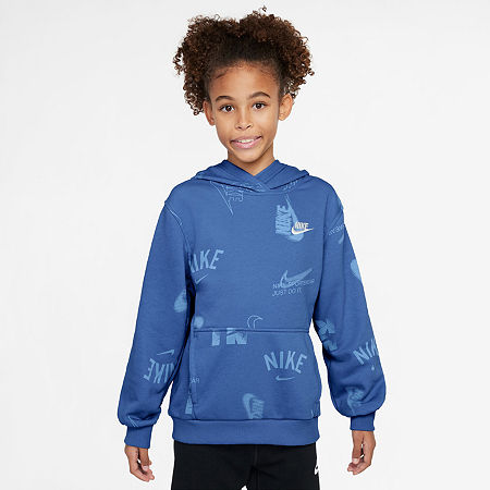 Click here for Nike Club Big Kid Unisex Long Sleeve Active Hoodie... prices