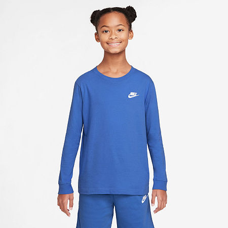 Click here for Nike Futura Big Kid Unisex Crew Neck Long Sleeve A... prices