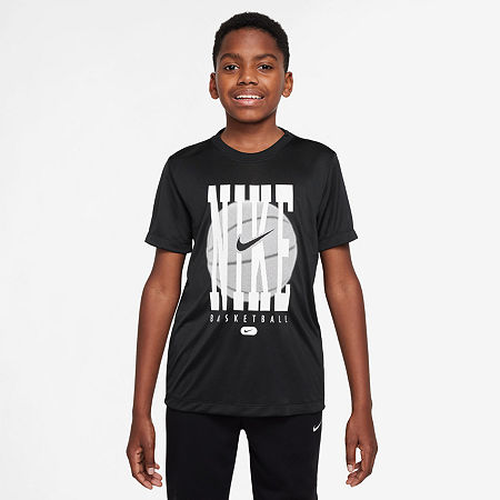 Click here for Nike Big Boys Legend Dri-fit Training T-Shirt - Bl... prices