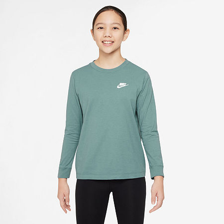 Click here for Nike Futura Big Kid Unisex Crew Neck Long Sleeve A... prices