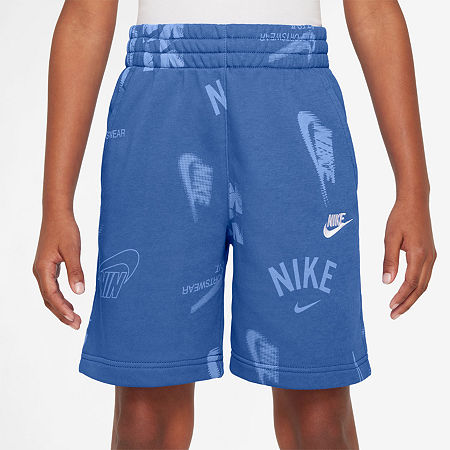 Click here for Nike Club Big Kid Unisex Pull-On Short  Small  Blu... prices