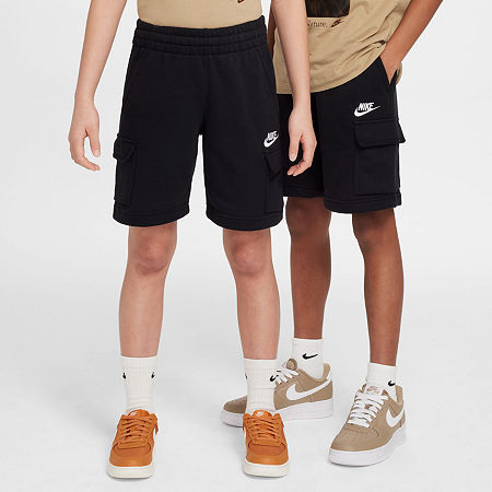 Click here for Nike Club Big Kid Unisex Fleece Cargo Short  Large... prices