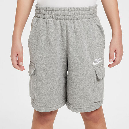 Click here for Nike Club Big Kid Unisex Fleece Cargo Short  X-lar... prices