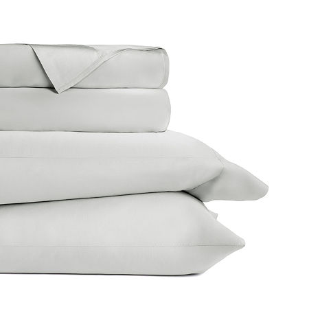 ienjoy Home Luxury Rayon from Bamboo 4-Pc. Sheet Set  California King - Light Gray