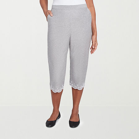 Click here for Alfred Dunner Crystal Springs Womens Straight Capr... prices