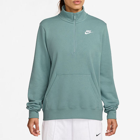 Click here for Nike Womens Sportswear Club Fleece 1/2-Zip Sweatsh... prices