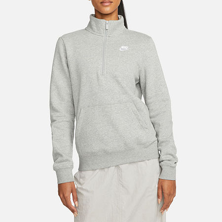 Click here for Nike Womens Sportswear Club Fleece 1/2-Zip Sweatsh... prices