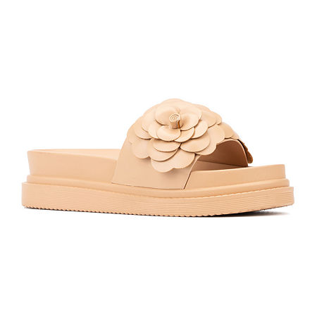 Click here for Womens New York & Company Camilia Flower Platform... prices