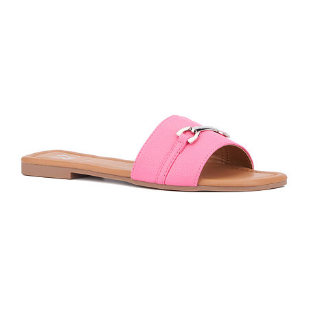 Click here for Womens New York & Company Naia Slide Sandals prices