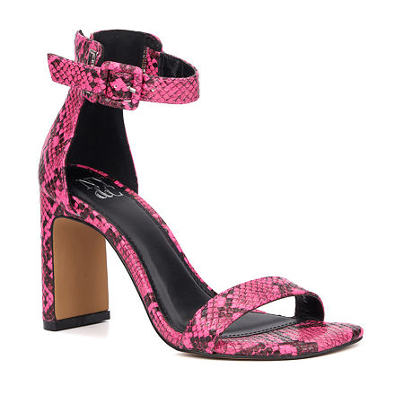 Click here for Womens Lexi Ankle Strap Heels - Pink prices