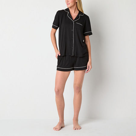 Click here for Ambrielle Womens Short Sleeve 2-pc. Pajama Sets  M... prices