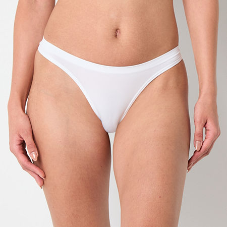 Click here for Arizona Body Seamless Thong Panty  Large  White prices