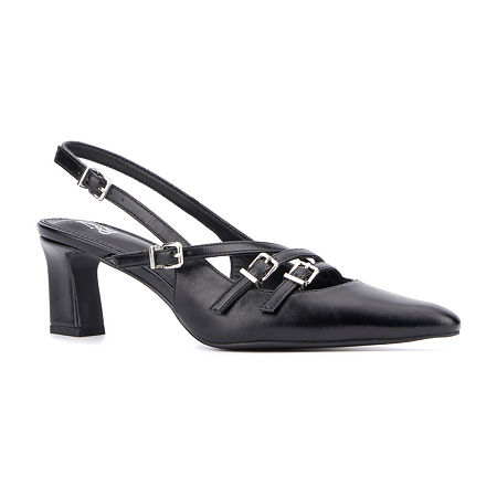 Click here for Womens New York & Company Imari Slingback Heels prices