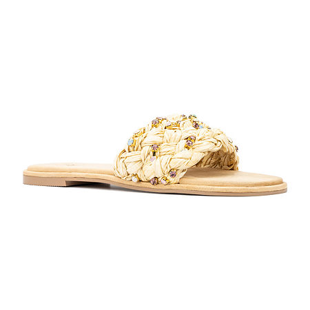 Click here for Womens New York & Company Izzy Slide Sandals prices