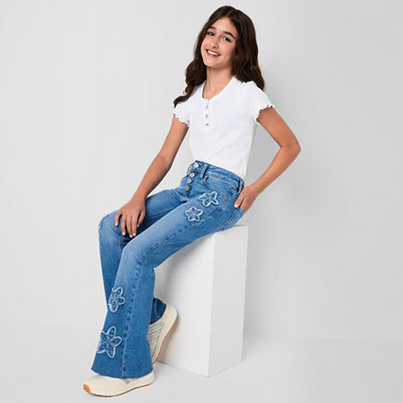 Click here for Thereabouts Little & Big Kid Girls Flare Leg Jean... prices