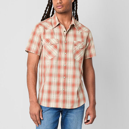 Click here for Frye and Co. Mens Short Sleeve Regular Fit Button-... prices