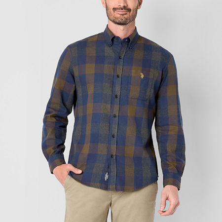 Click here for U.S. Polo Assn. Peached Twill Mens Long Sleeve Cla... prices