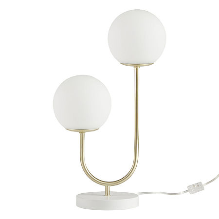 Click here for 510 Design Zusa 2-Light Globe Metal Table Lamp  On... prices