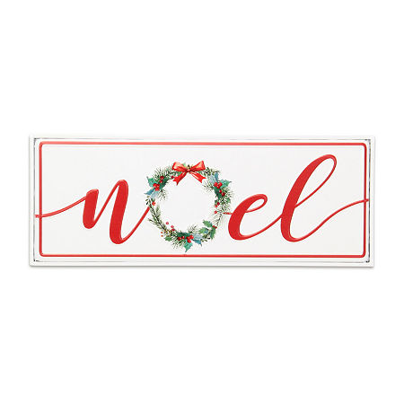 Click here for Cheungs Noel Wall Sign  One Size  Red prices