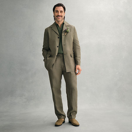 Click here for Stafford Linen Blend Mens Classic Fit Suit Jacket... prices
