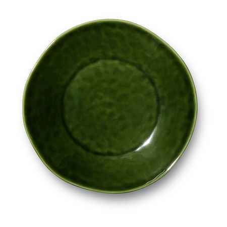 Certified International Verde Dinner Plates  Set of 4  Service for 4 - Green