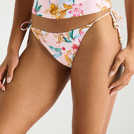 Click here for Mynah Womens Lined Floral Bikini Swimsuit Bottom... prices
