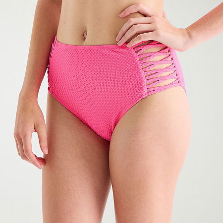 Click here for Arizona Womens Lined Juniors High Waist Bikini Swi... prices