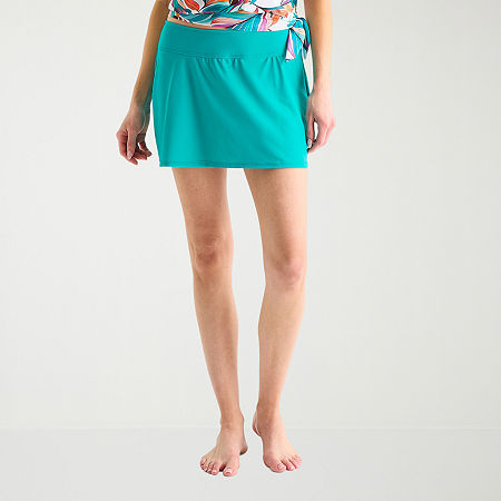 Click here for Sonnet Shores Womens Swim Skirt  6  Green prices