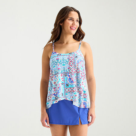 Click here for Sonnet Shores Womens Patchwork Tankini Swimsuit To... prices