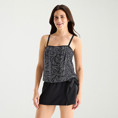 Click here for Sonnet Shores Womens Lined Striped Tankini Swimsui... prices