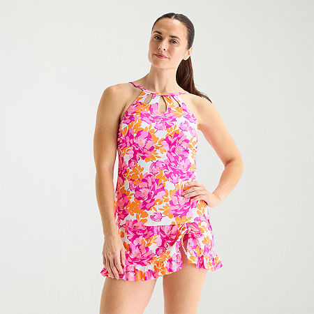 Click here for Liz Claiborne Womens Floral Tankini Swimsuit Top... prices