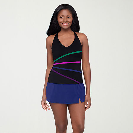 Click here for Sonnet Shores Womens Striped Tankini Swimsuit Top... prices