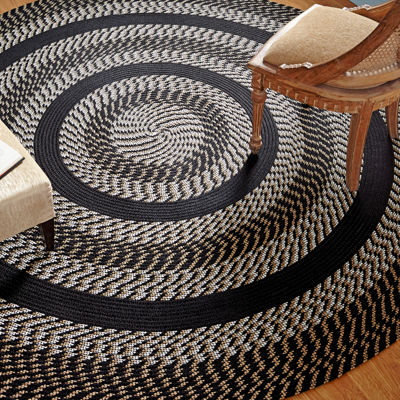 Better Trends Newport Braid Round Rug-JCPenney