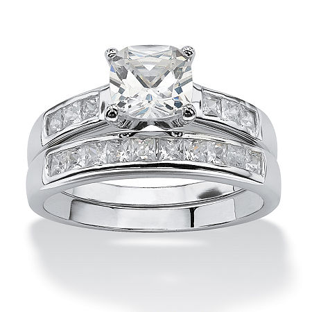 Click here for DiamonArt Womens 2 CT. T.W. White Cubic Zirconia P... prices