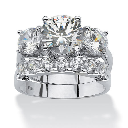 Click here for DiamonArt Womens 5 1/2 CT. T.W. White Cubic Zircon... prices