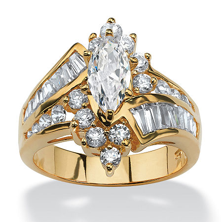 Click here for DiamonArt Womens 3 1/4 CT. T.W. White Cubic Zircon... prices
