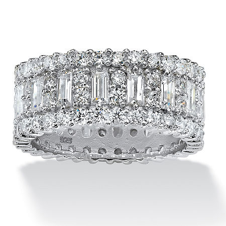 Click here for DiamonArt 9M 4 3/4 CT. T.W. White Cubic Zirconia P... prices