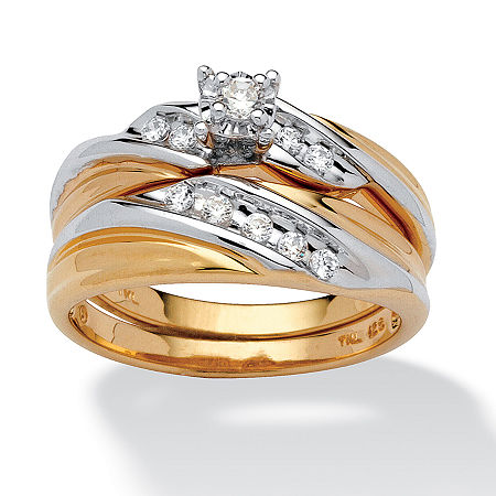 Click here for DiamonArt Womens 1/4 CT. T.W. White Cubic Zirconia... prices