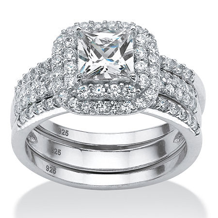 Click here for DiamonArt Womens 2 1/5 CT. T.W. White Cubic Zircon... prices