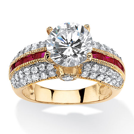 Click here for DiamonArt Womens 5 1/2 CT. T.W. White Cubic Zircon... prices