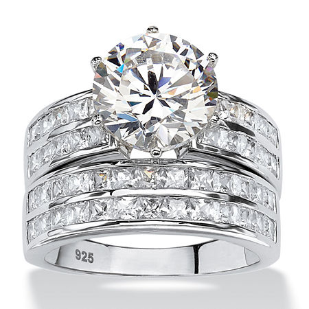 Click here for DiamonArt Womens 5 3/4 CT. T.W. White Cubic Zircon... prices