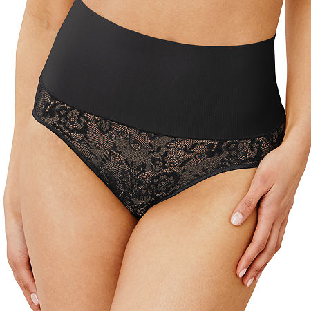 Maidenform Tame Your Tummy Firm Control Brief DM0051 - Black Lace