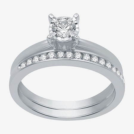 Click here for Womens 1/2 CT.T.W. Natural Diamond Round Solitaire... prices