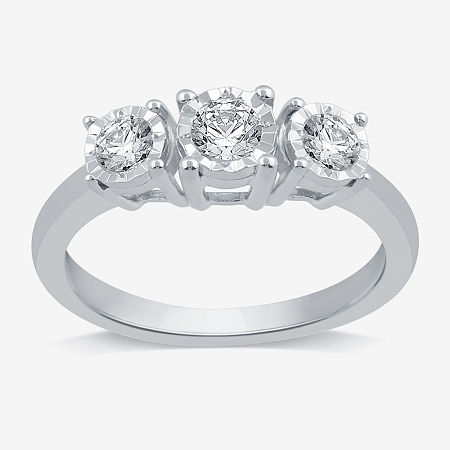 Click here for Love Lives Forever Round 1/2 CT.T.W. Natural Diamo... prices