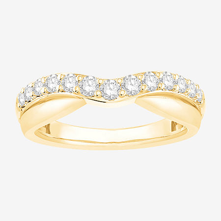 Click here for 4MM 1/2 CT.T.W. Natural Diamond 10K or 14K White G... prices