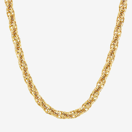 Click here for Unisex Adult 10K Gold 24 Inch Link Chain Necklace... prices