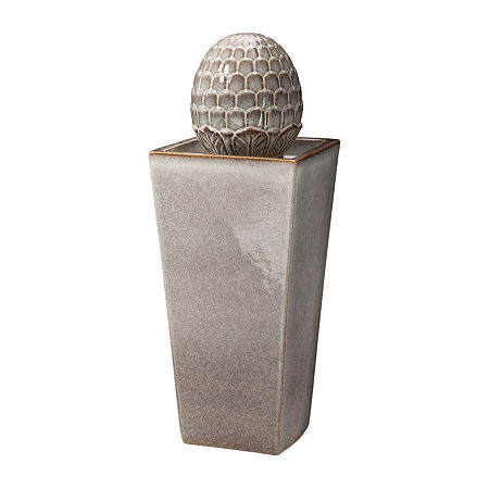 Click here for Glitzhome 5.75H Polyresin Sphere Outdoor Fountains... prices