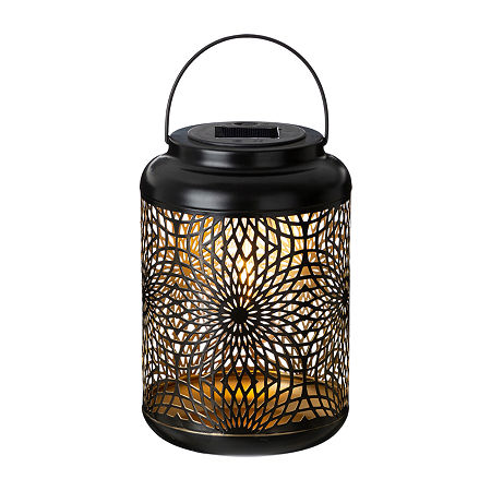 Click here for Glitzhome 8.75 Cutout Solar Powered Lantern  One S... prices