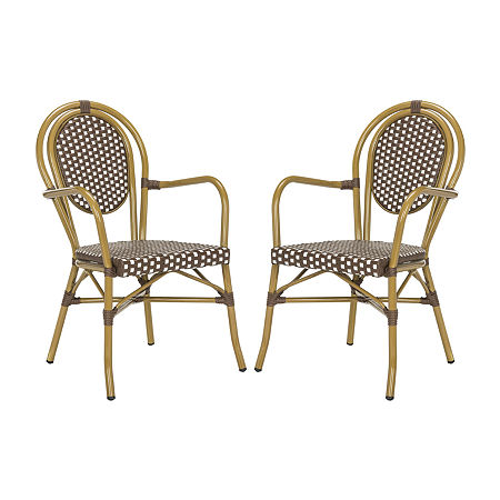 Click here for Rosen Rattan 2-pc. Patio Chairs  One Size  Brown prices