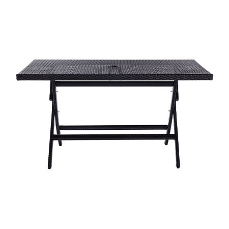 Click here for Akita Outdoor Folding Table  One Size  Black prices